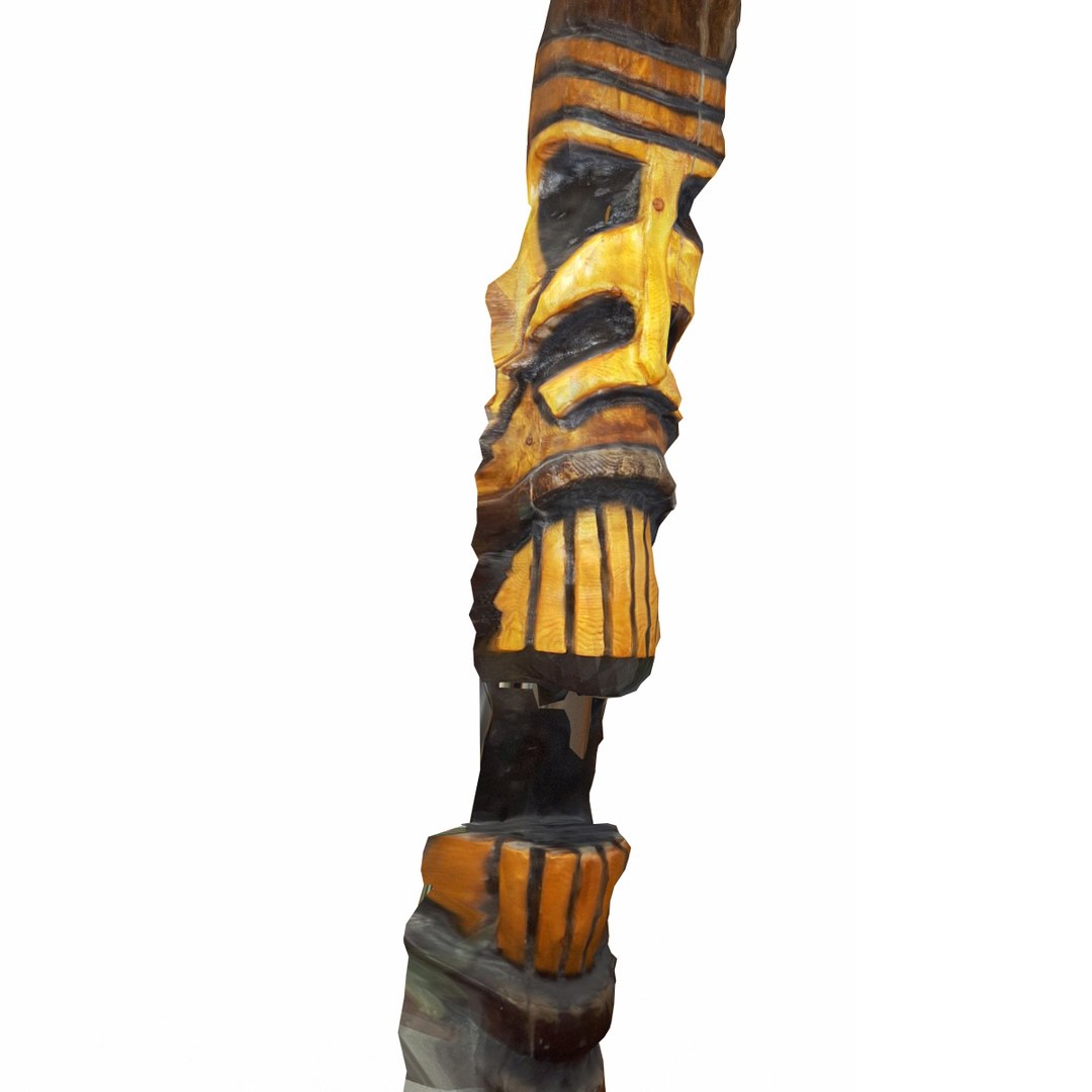 2 Tiki 3d Model