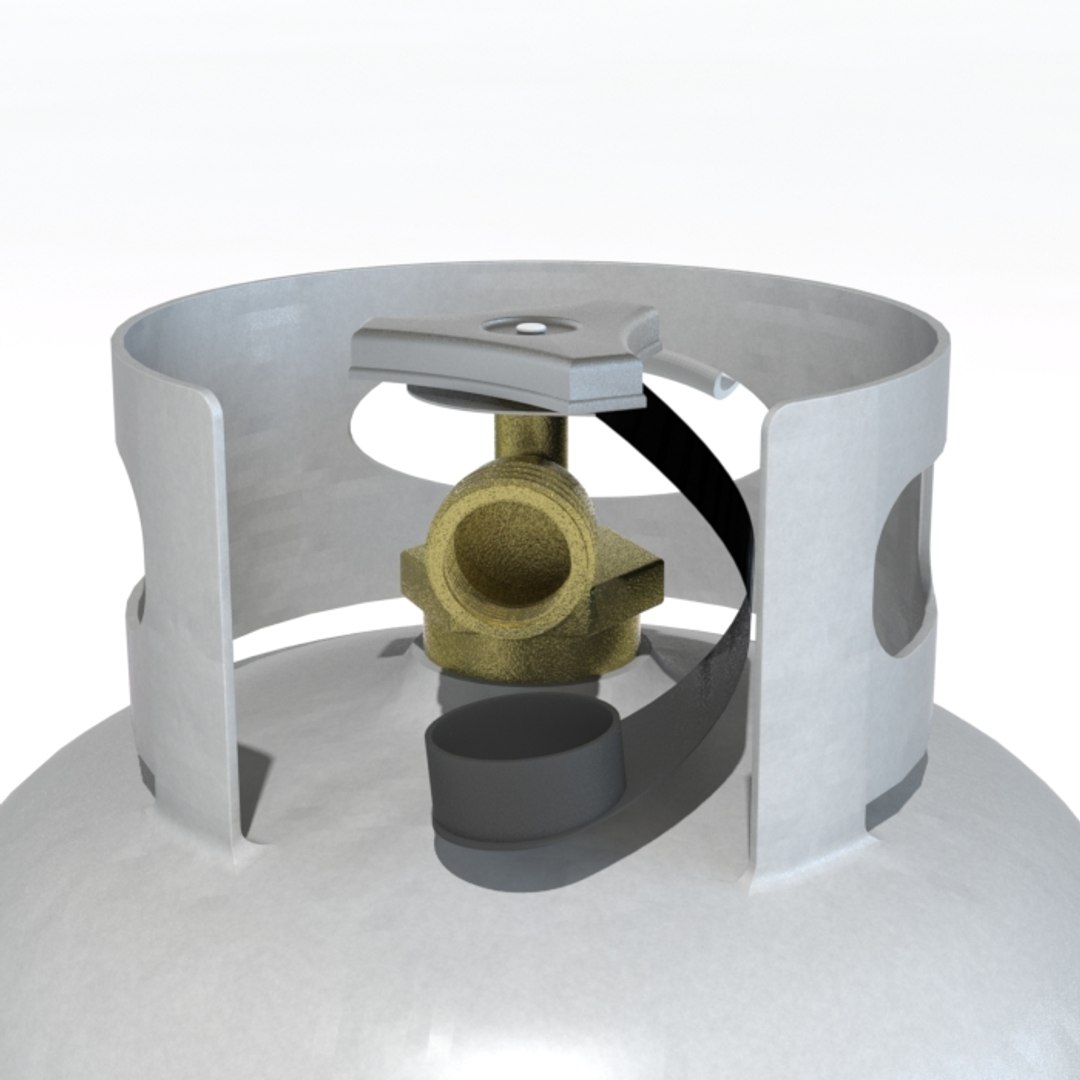 Propane Tank 3d Model