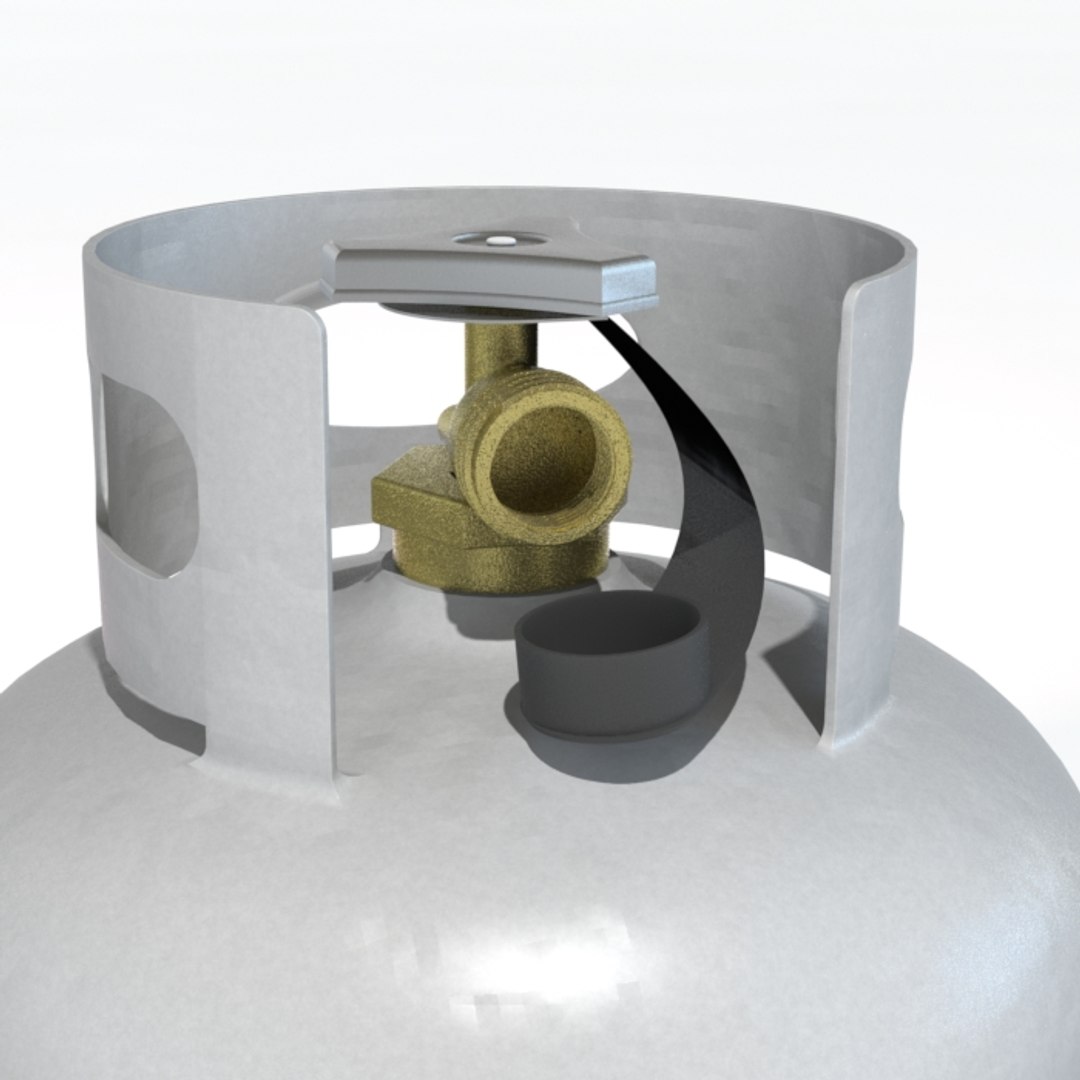 Propane Tank 3d Model