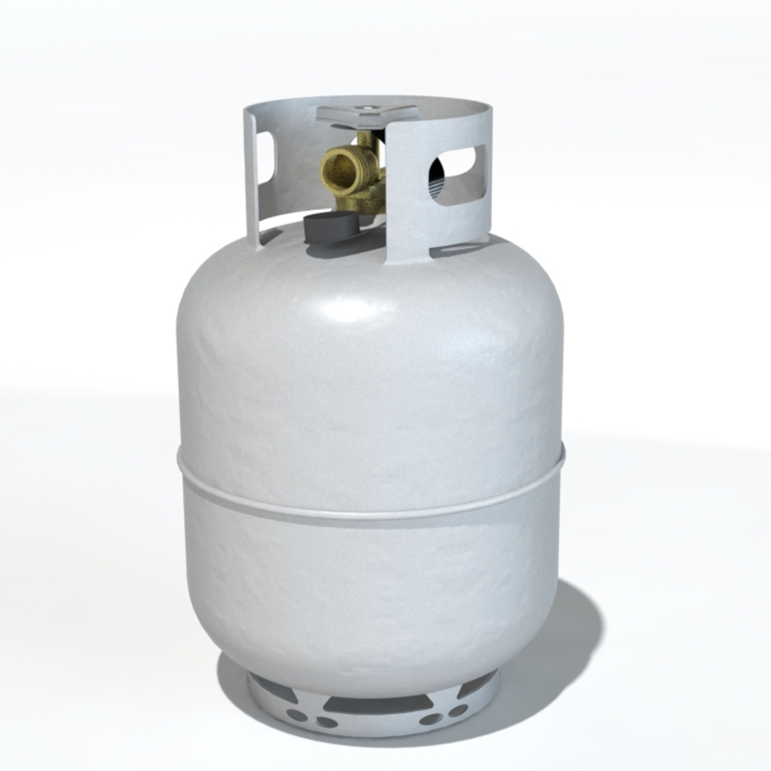 Propane Tank 3d Model