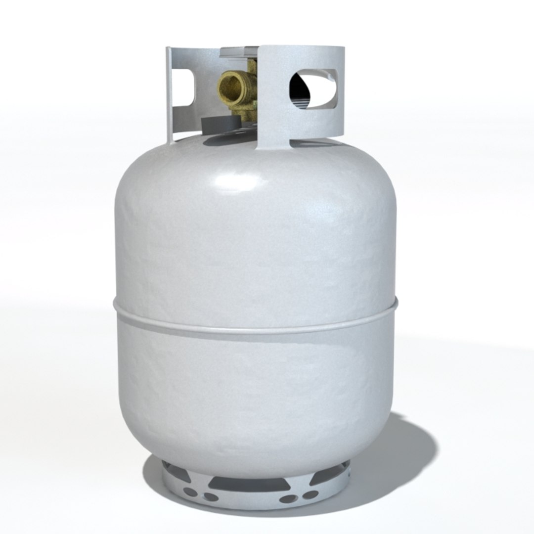 Propane Tank 3d Model