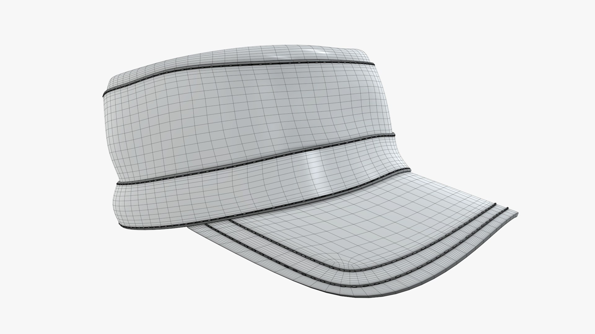 Military Cap 3D Model - TurboSquid 1520274