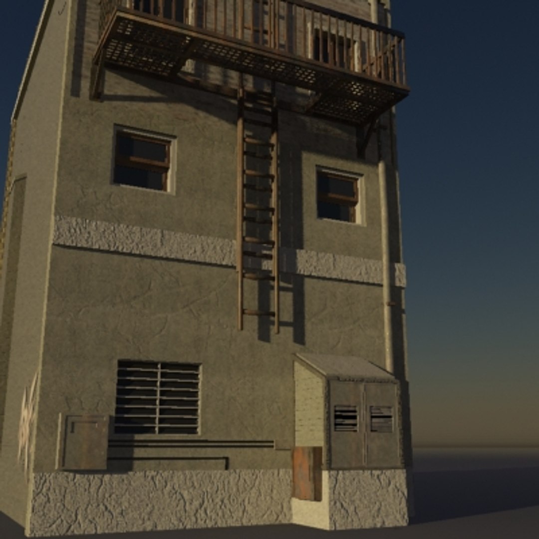 city building store - 3d max