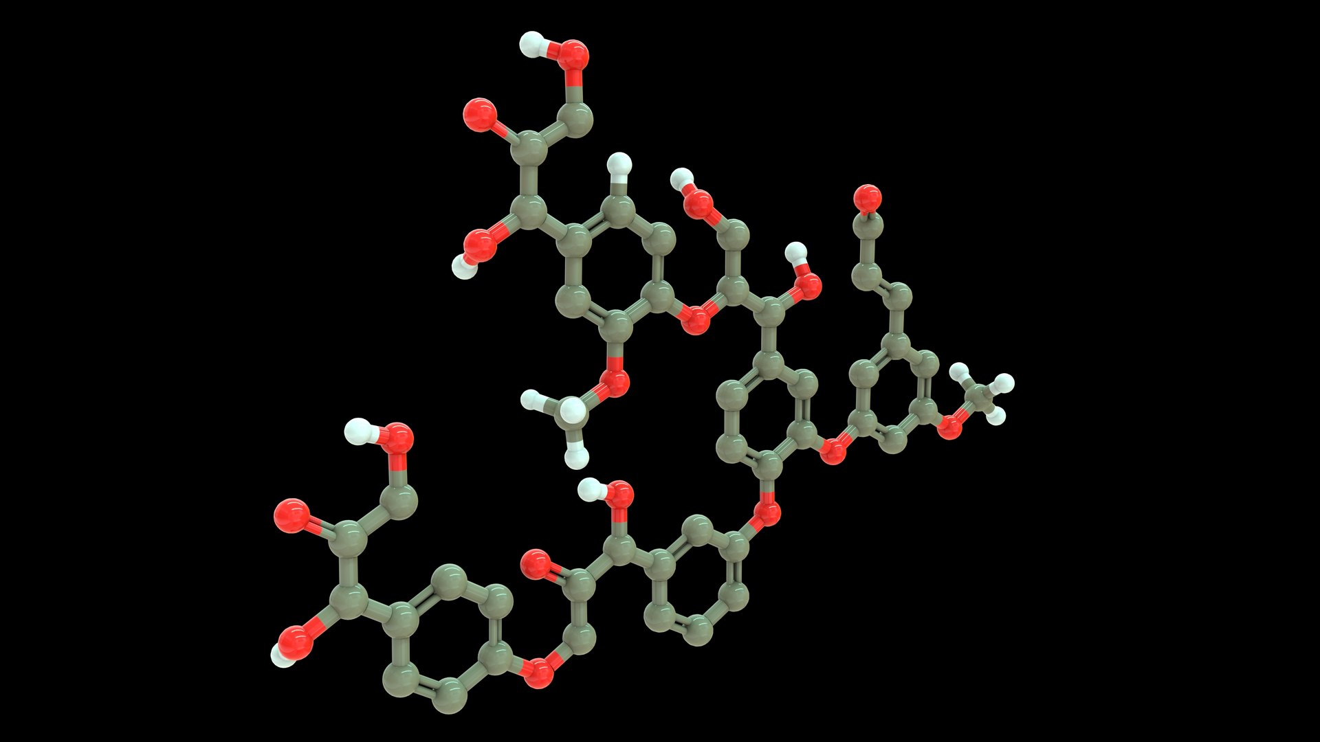 3D Lignin Structure Model - TurboSquid 2186208