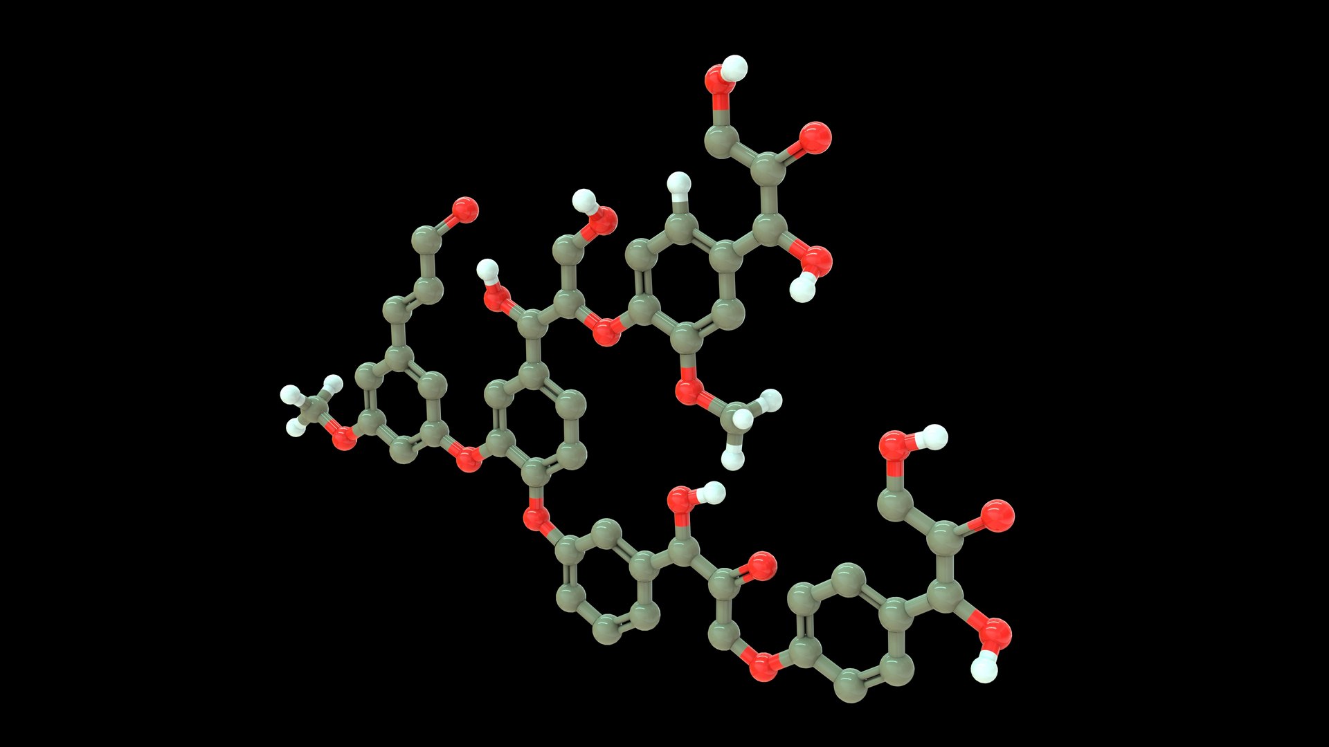 3D Lignin Structure Model - TurboSquid 2186208