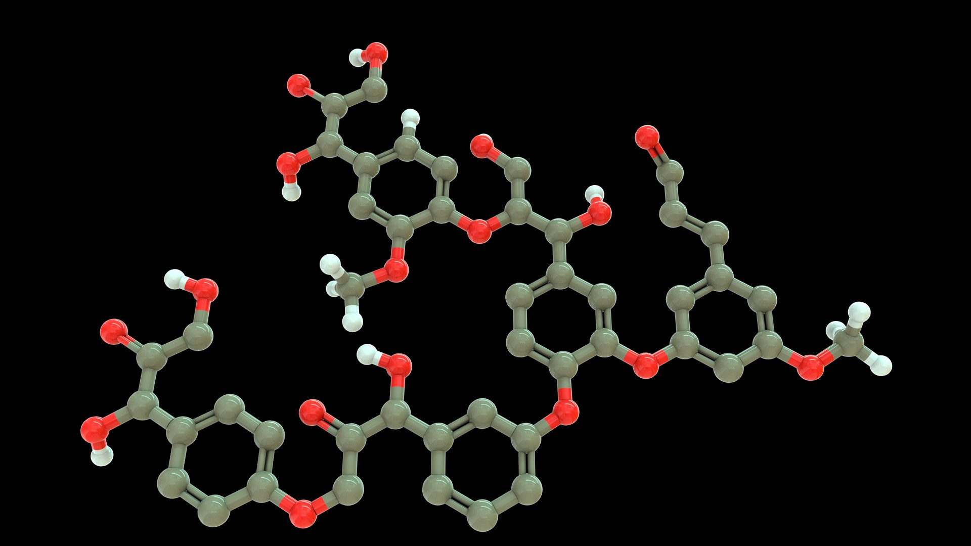 3D Lignin Structure Model - TurboSquid 2186208