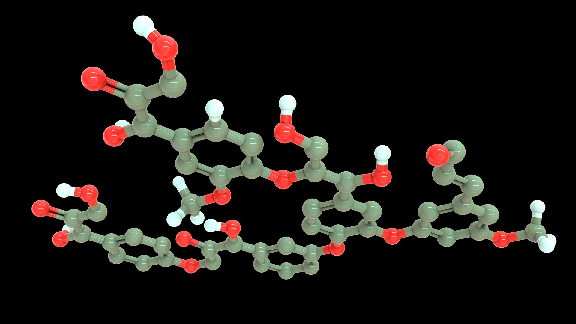 3D Lignin Structure Model - TurboSquid 2186208