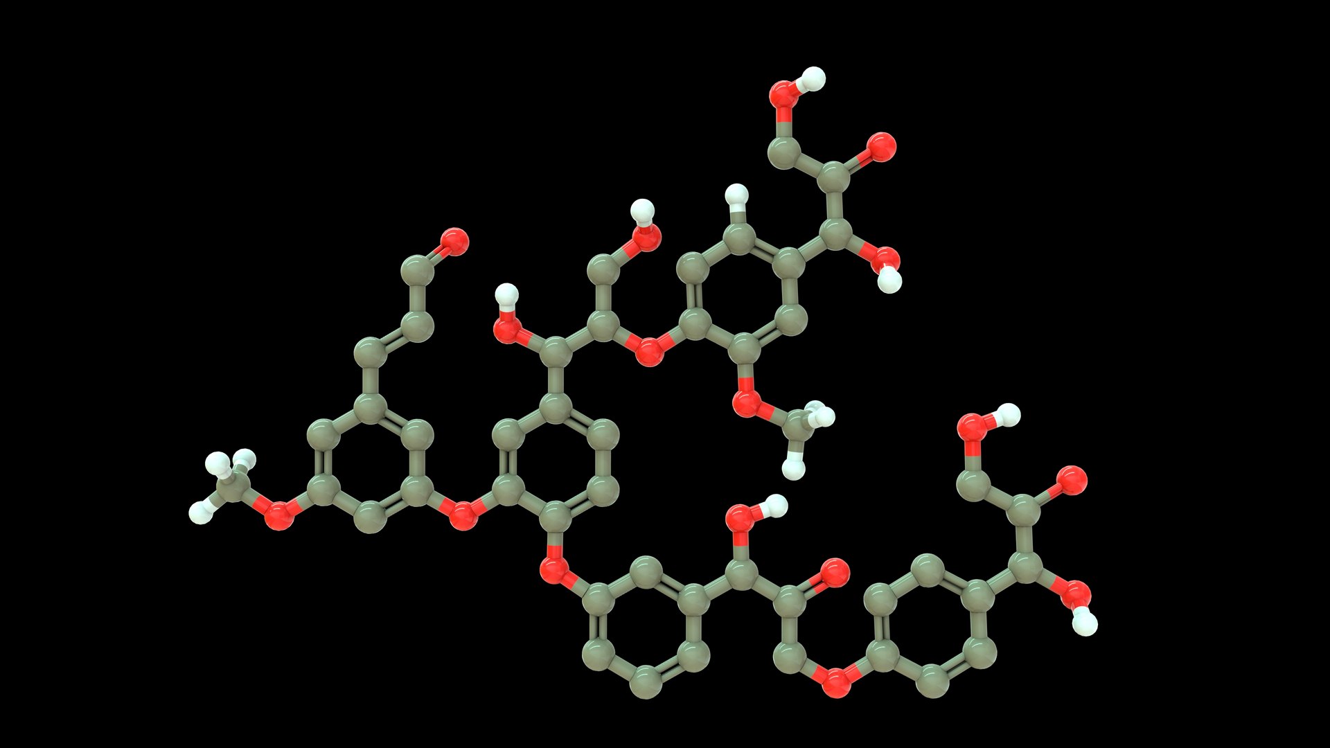 3D Lignin Structure Model - TurboSquid 2186208