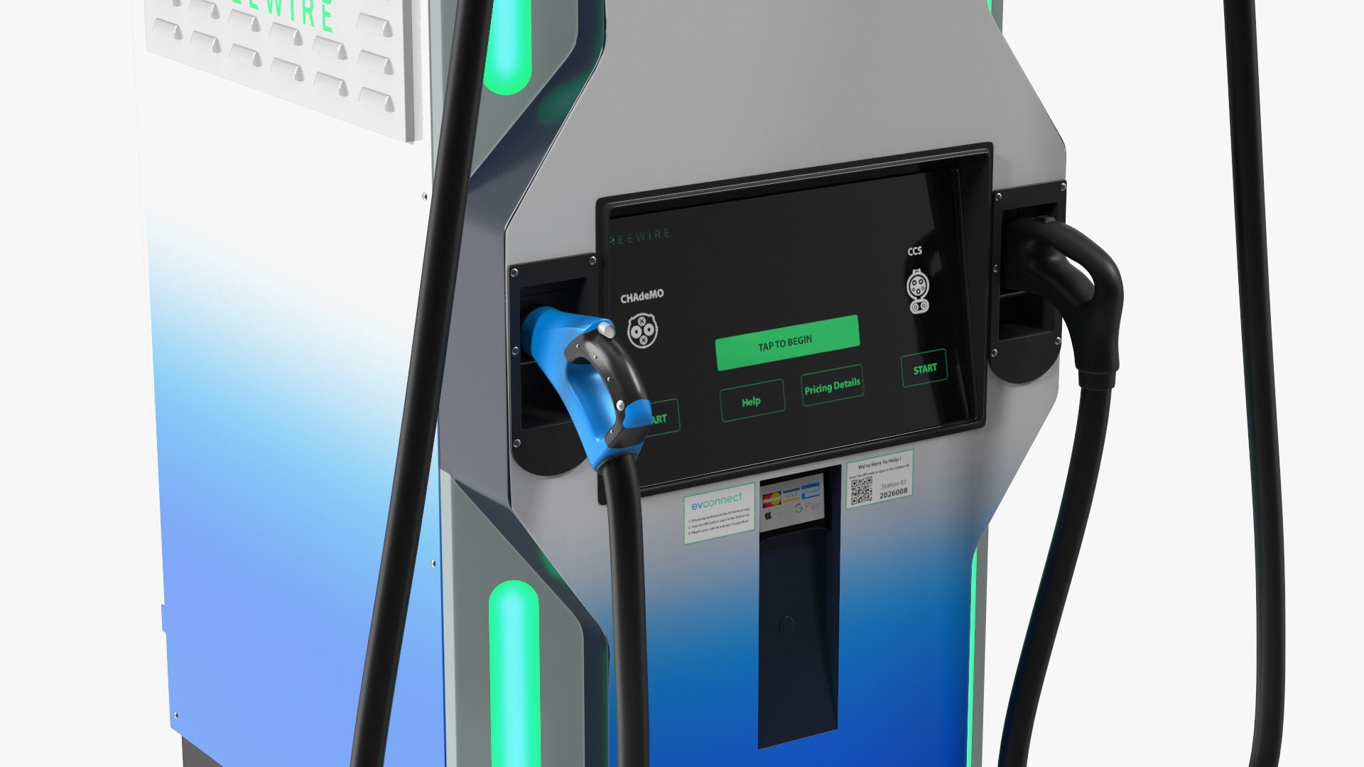 3D Freewire Ultrafast EV Boost Charger 200 Blue Rigged - TurboSquid 2166939