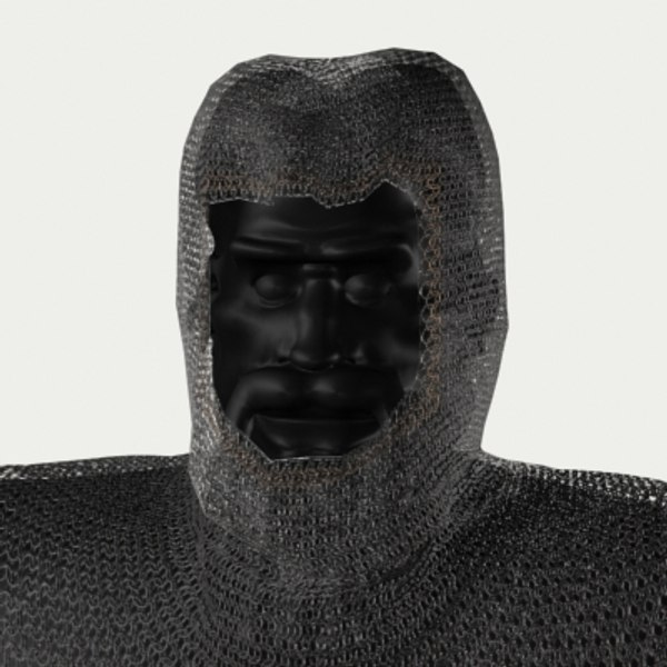 maya chainmail coif chain mail