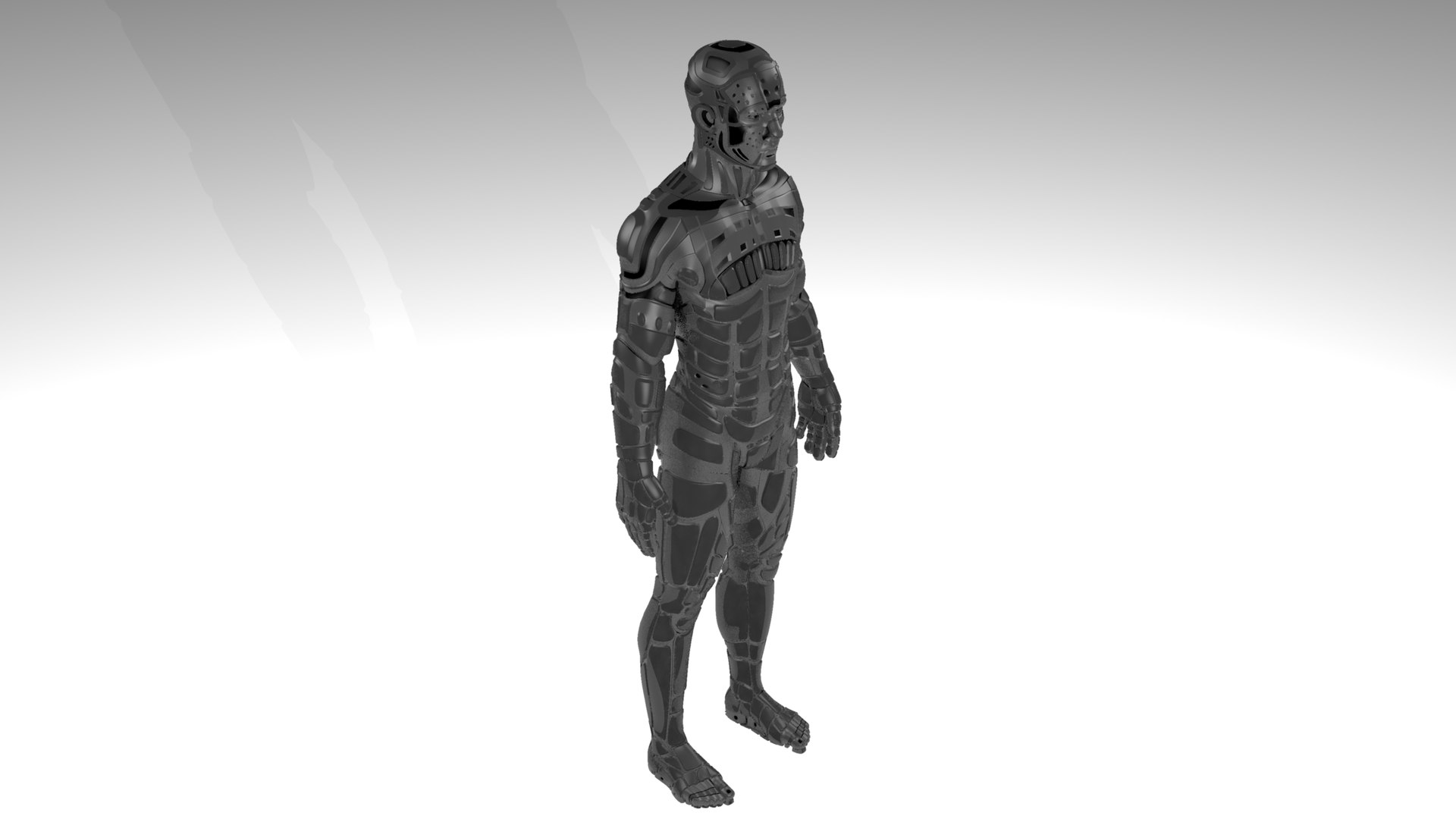3D Model Male Robot 02 - MR02 - TurboSquid 1763146
