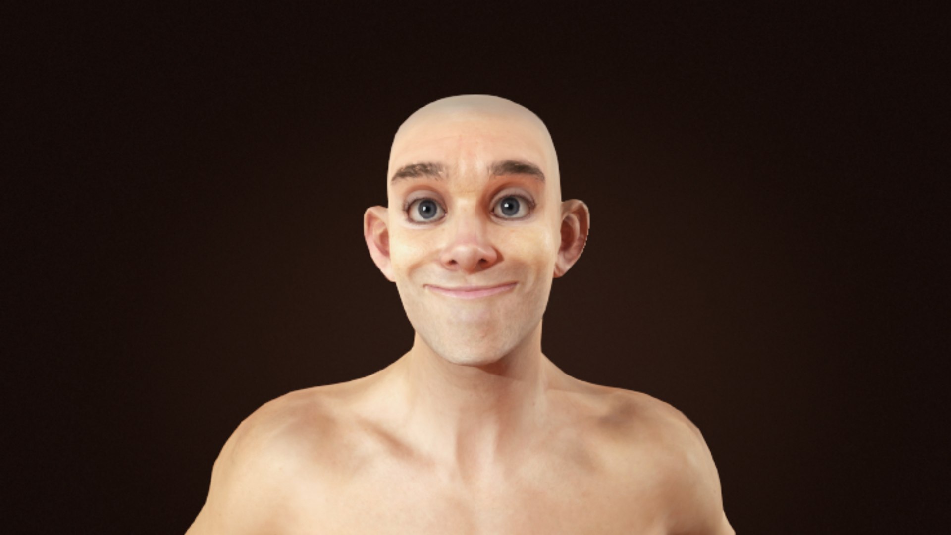 Realistic Cartoony Male Fully Rigged 3D - TurboSquid 2002000