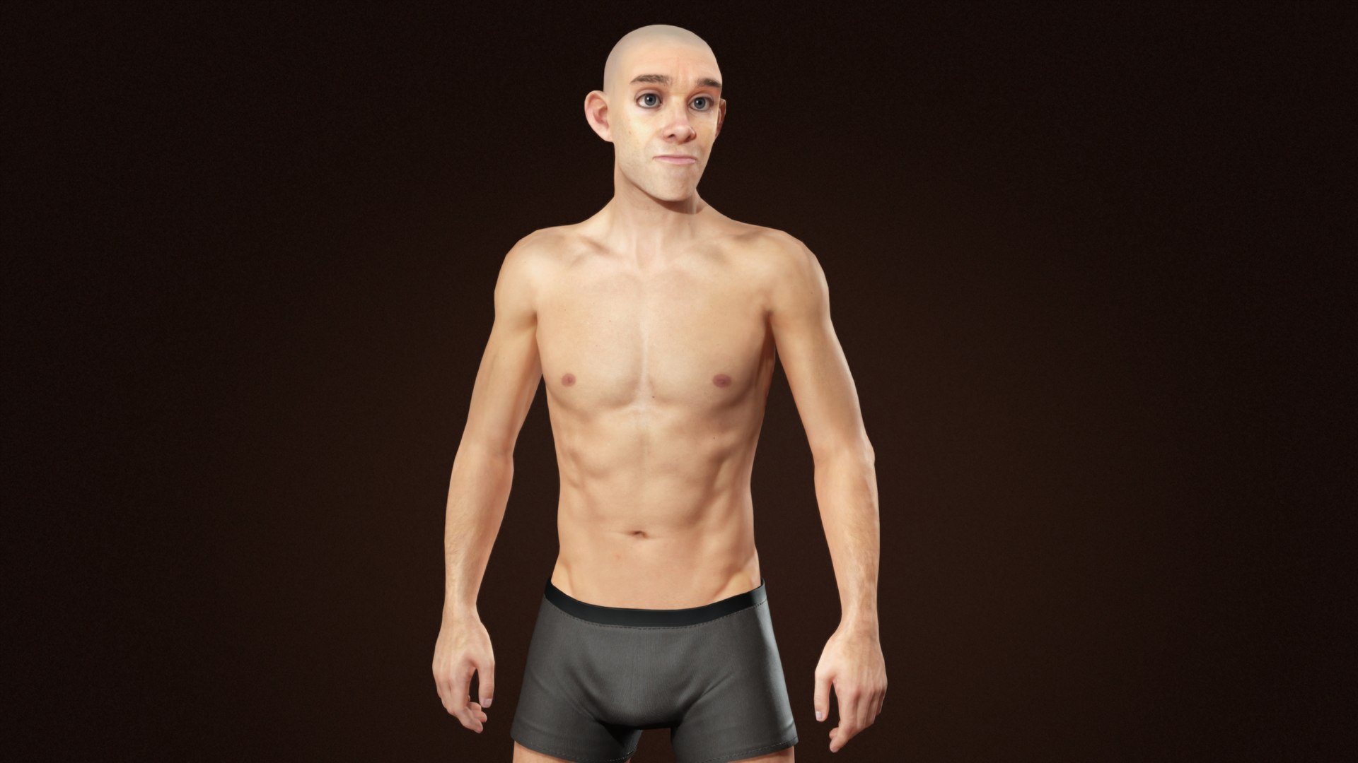 Realistic Cartoony Male Fully Rigged 3D - TurboSquid 2002000