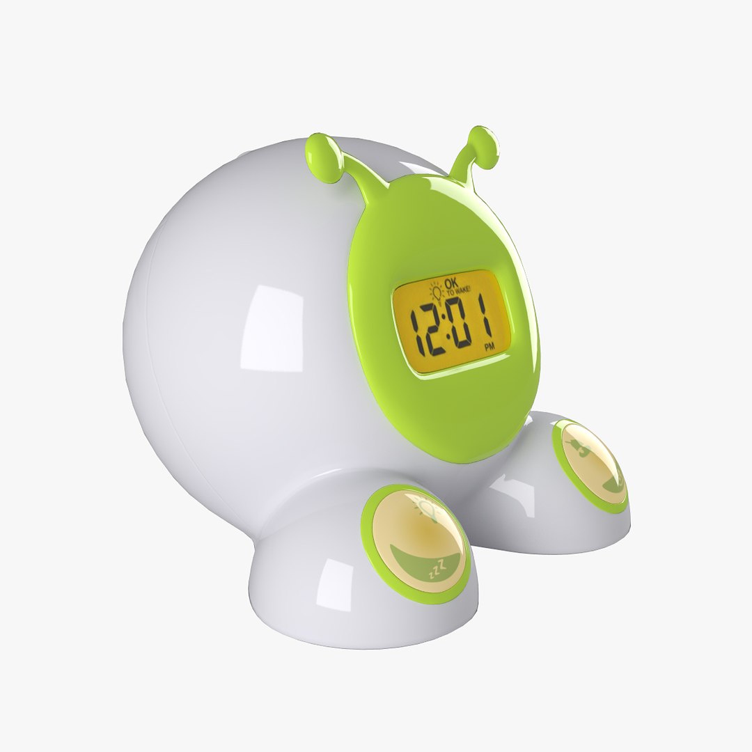 3D Digital Alarm Clock Model - TurboSquid 1425369