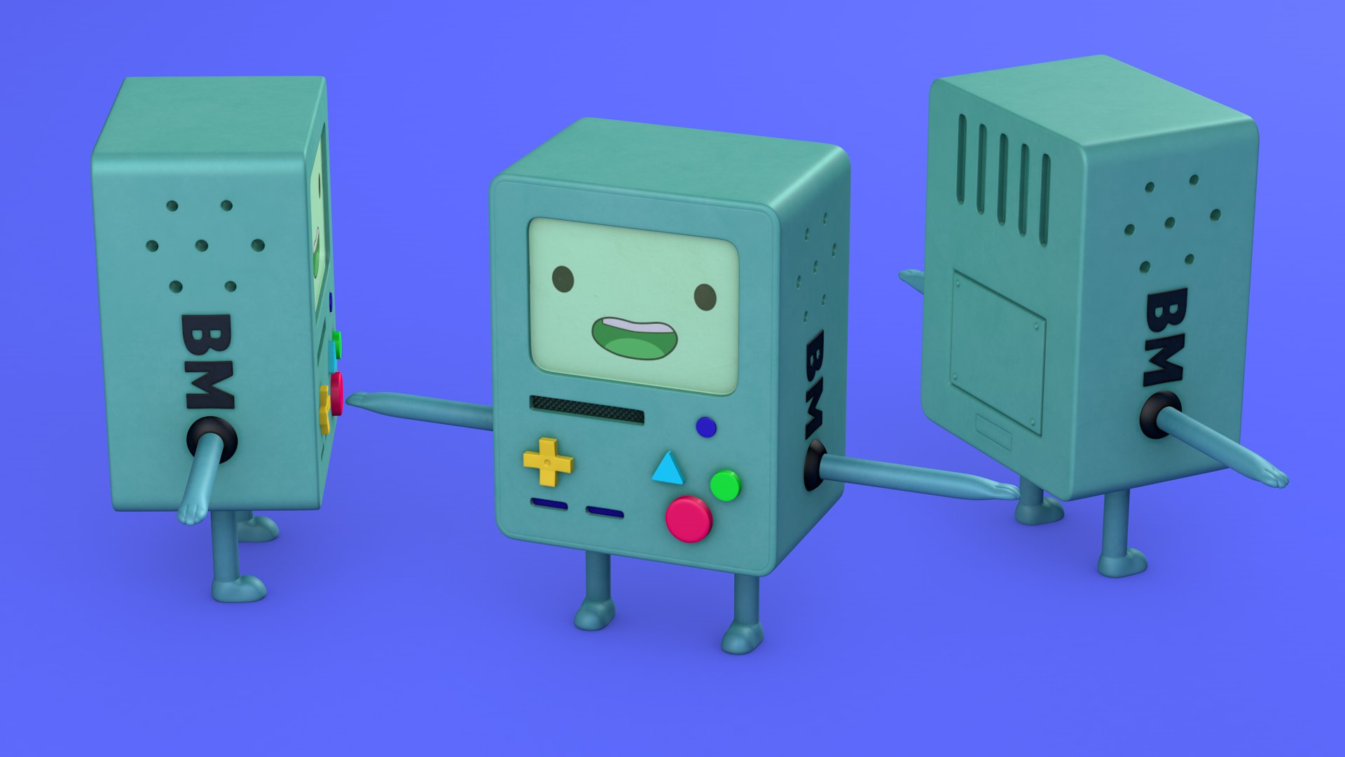 3D Model Adventure Time Characters Collection - TurboSquid 2084119