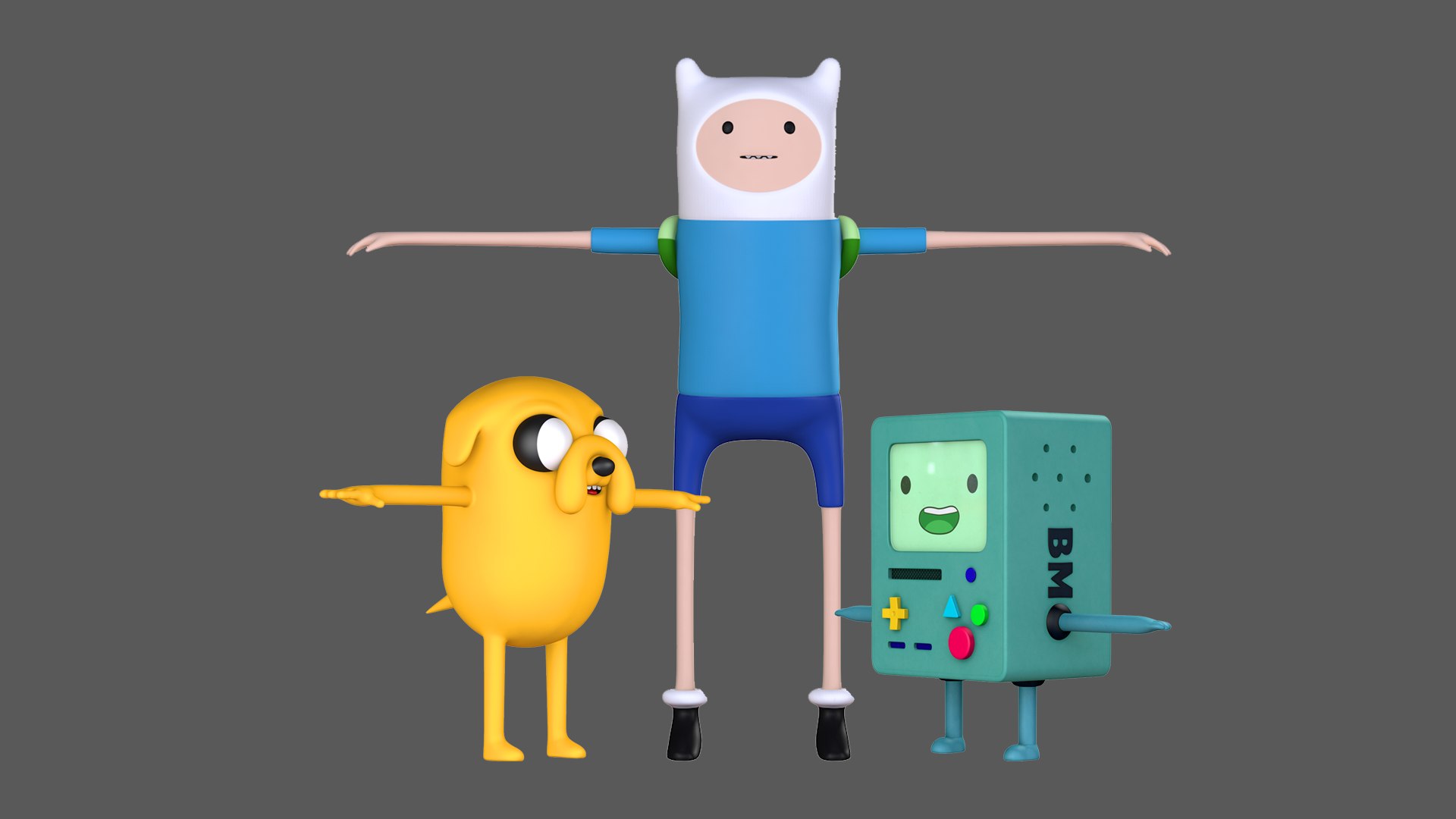 3D Model Adventure Time Characters Collection - TurboSquid 2084119