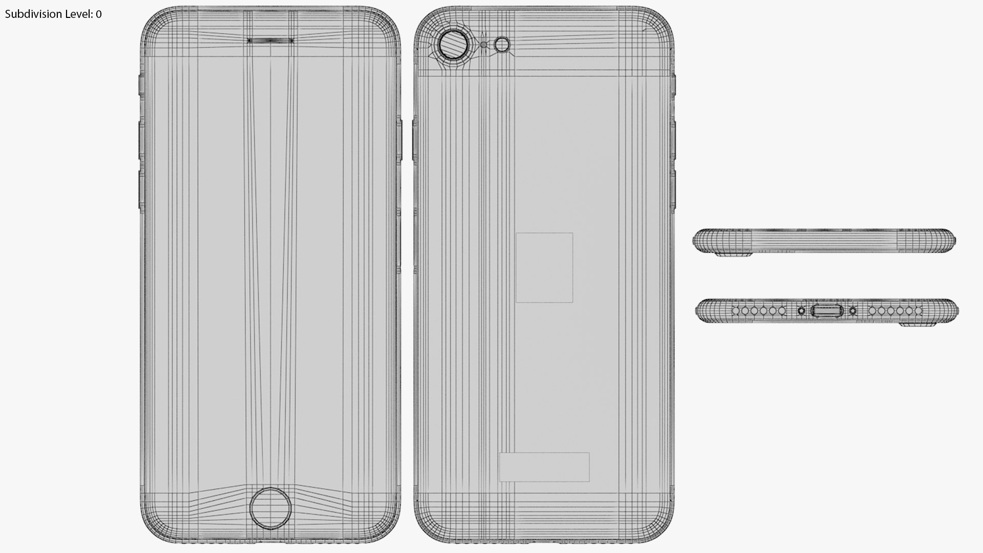 Apple IPhone SE 2022 In Element 3D All Colors Model - TurboSquid 1992271