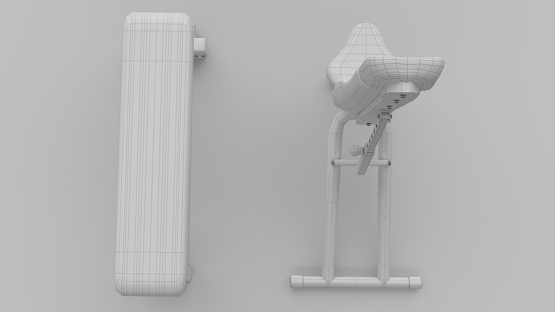 3D Model Weight Benches Set - TurboSquid 2152569