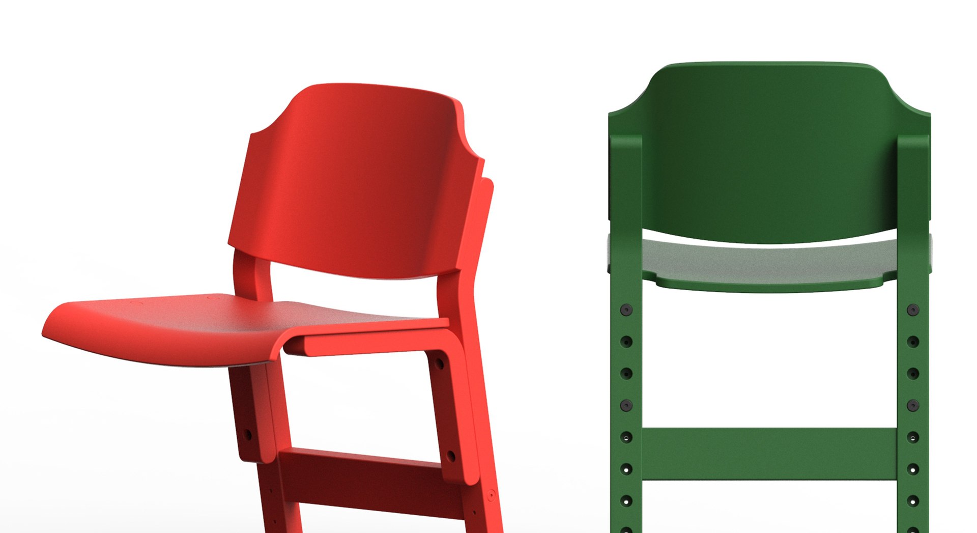 Kids Chair 3D Model - TurboSquid 1919002