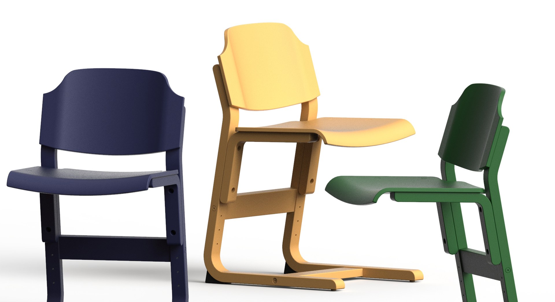 Kids Chair 3D Model - TurboSquid 1919002