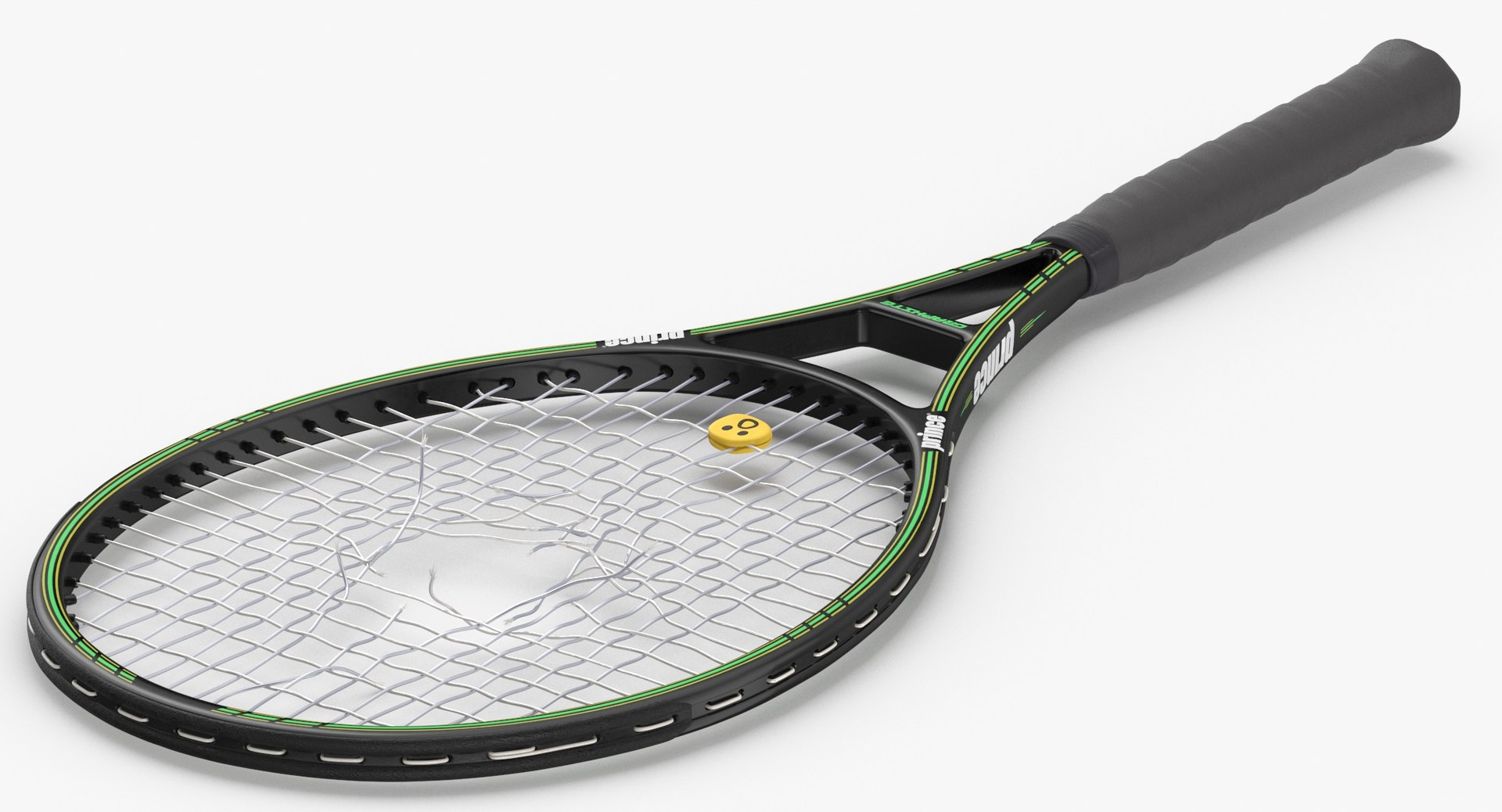 Tennis Racket Hole Model - TurboSquid 1562459