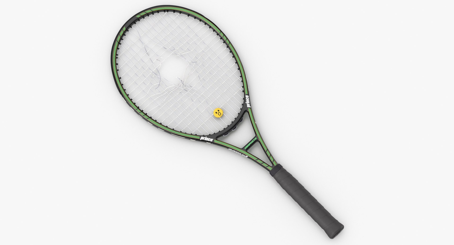 Tennis racket hole model - TurboSquid 1562459