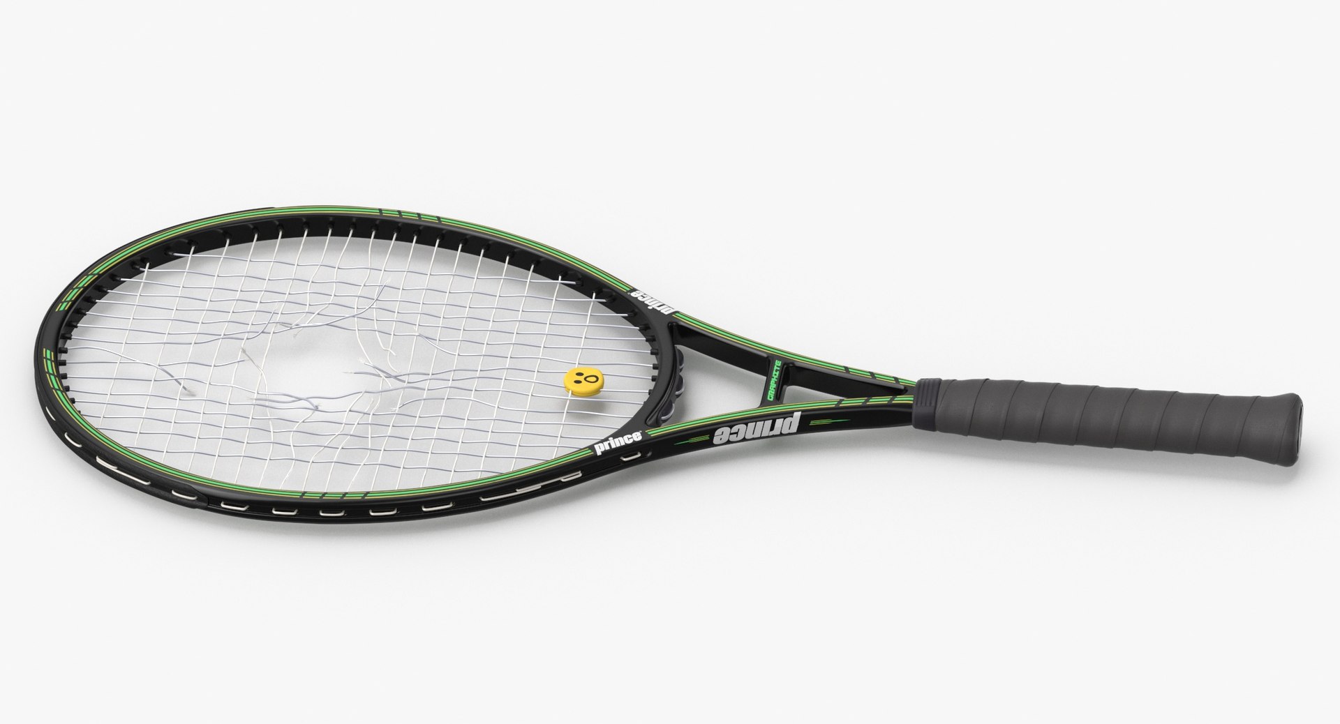 Tennis Racket Hole Model - TurboSquid 1562459
