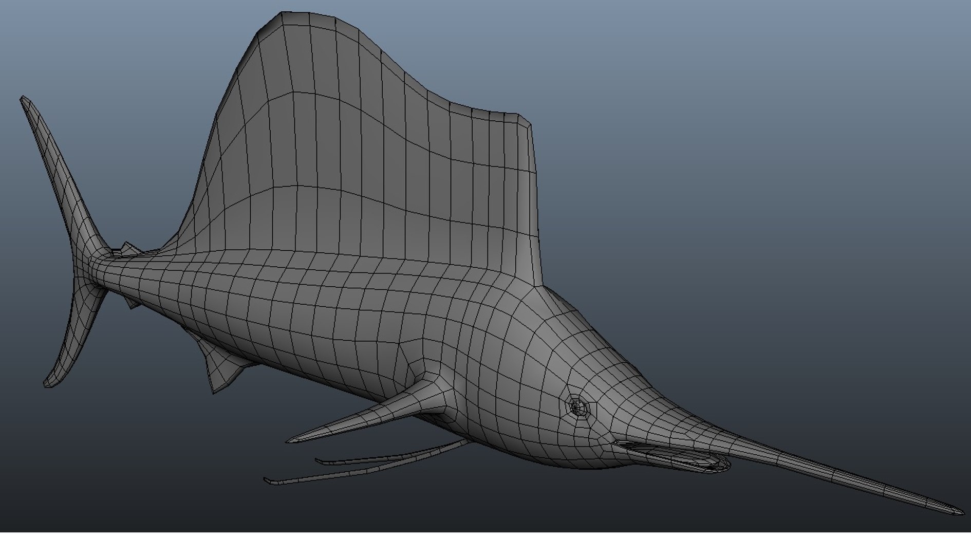 Max Fish Rigged Animation