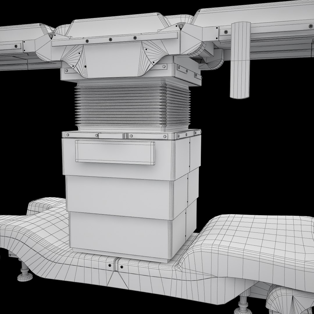 3d Model Medical Operating Table Promerix