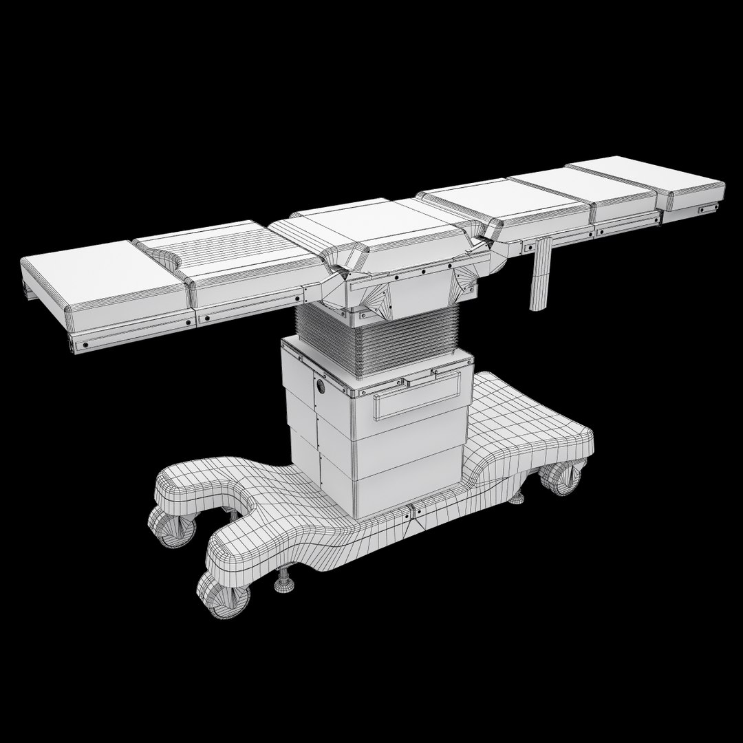 3d Model Medical Operating Table Promerix