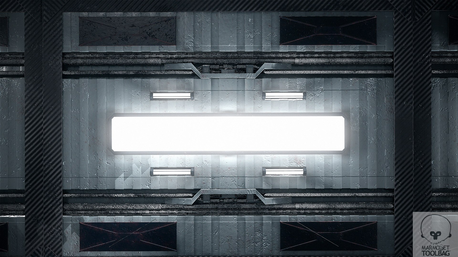 3D Sci-fi Corridor Lab Model - TurboSquid 1241113