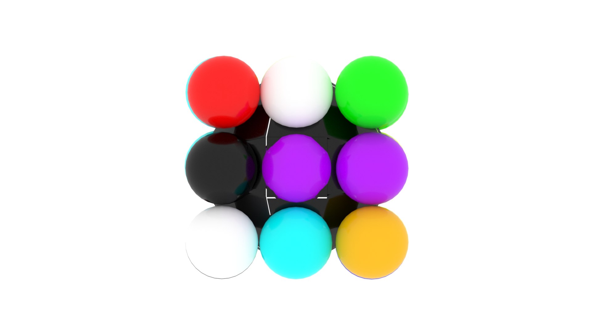 3d Molecube Model Turbosquid 1727691