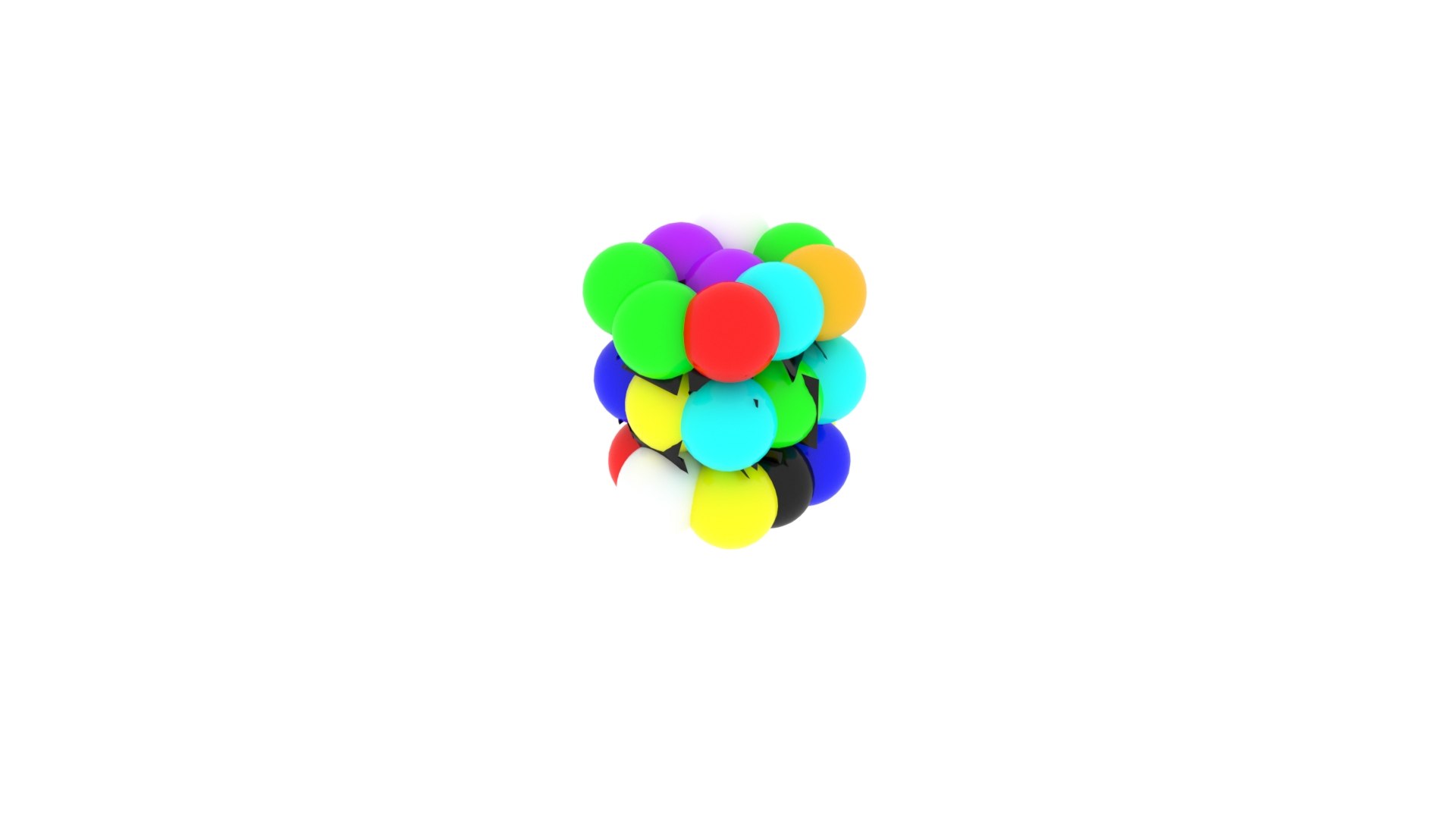 3d Molecube Model Turbosquid 1727691