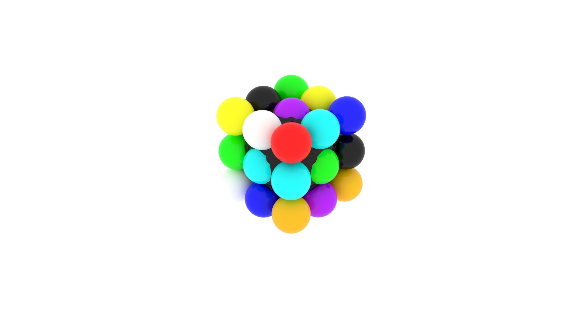 3d Molecube Model Turbosquid 1727691