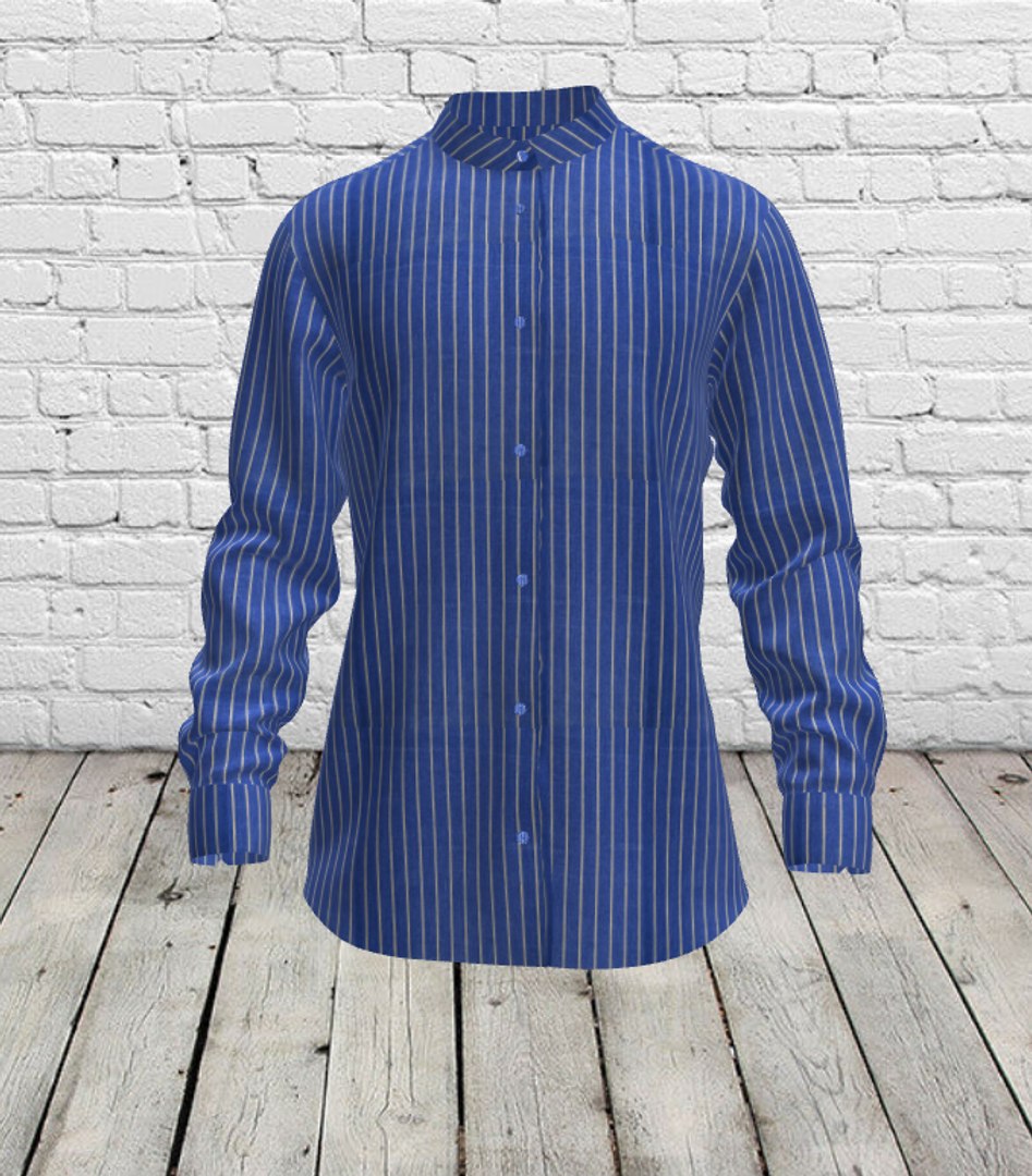 3D Realistic Shirt With All Different Cuts In One Project Model ...