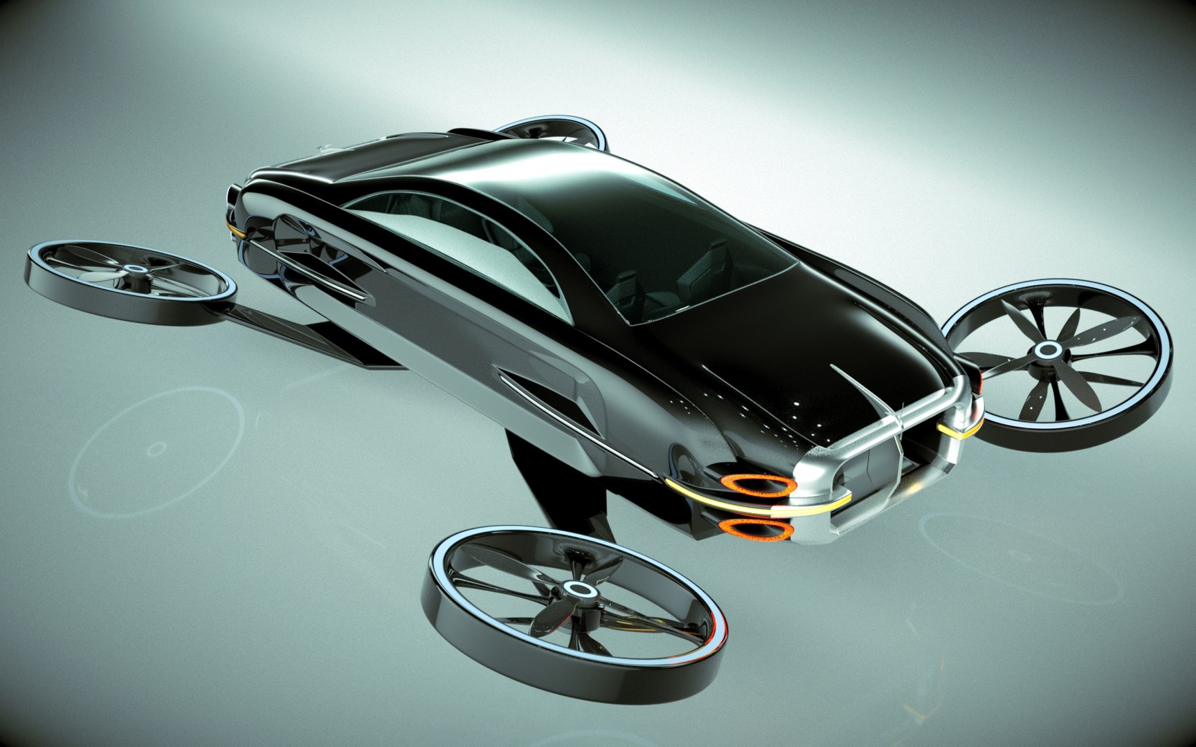 T Copter Car 68 3D - TurboSquid 2144359