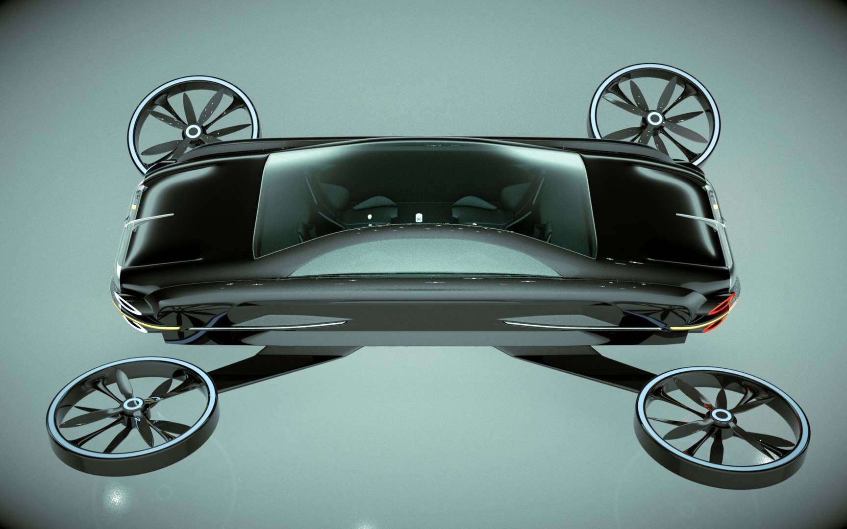 T Copter Car 68 3D - TurboSquid 2144359