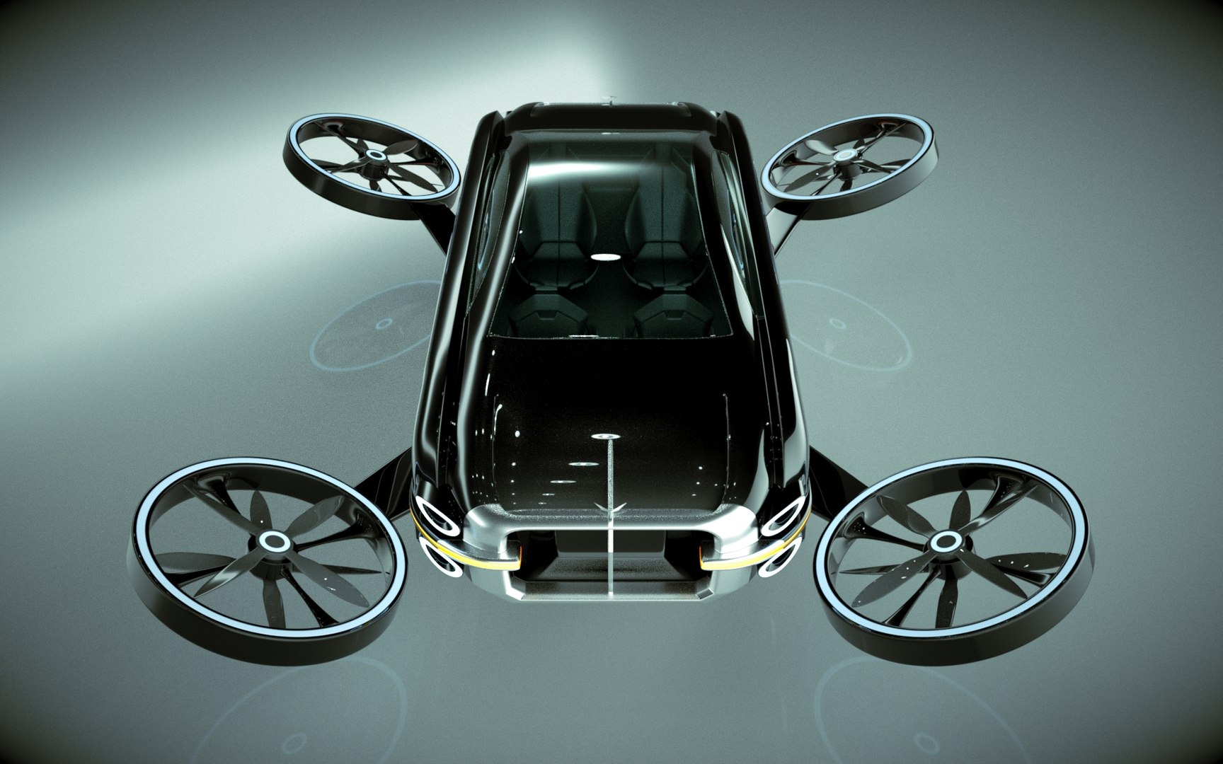 T Copter Car 68 3D - TurboSquid 2144359