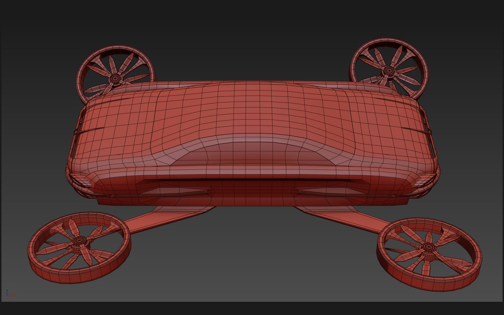 T Copter Car 68 3D - TurboSquid 2144359