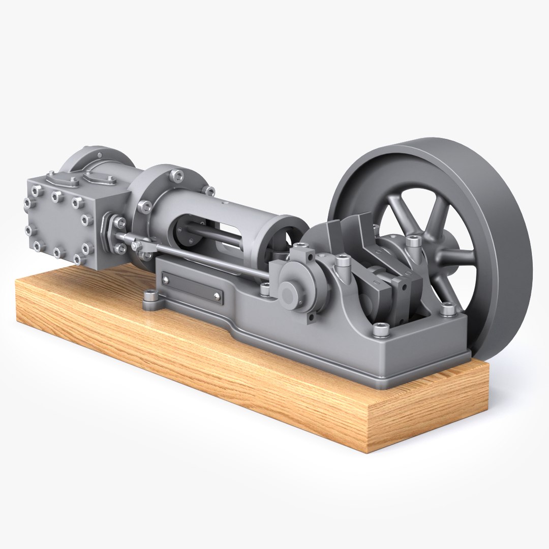 3D Steam Engine - TurboSquid 1894775