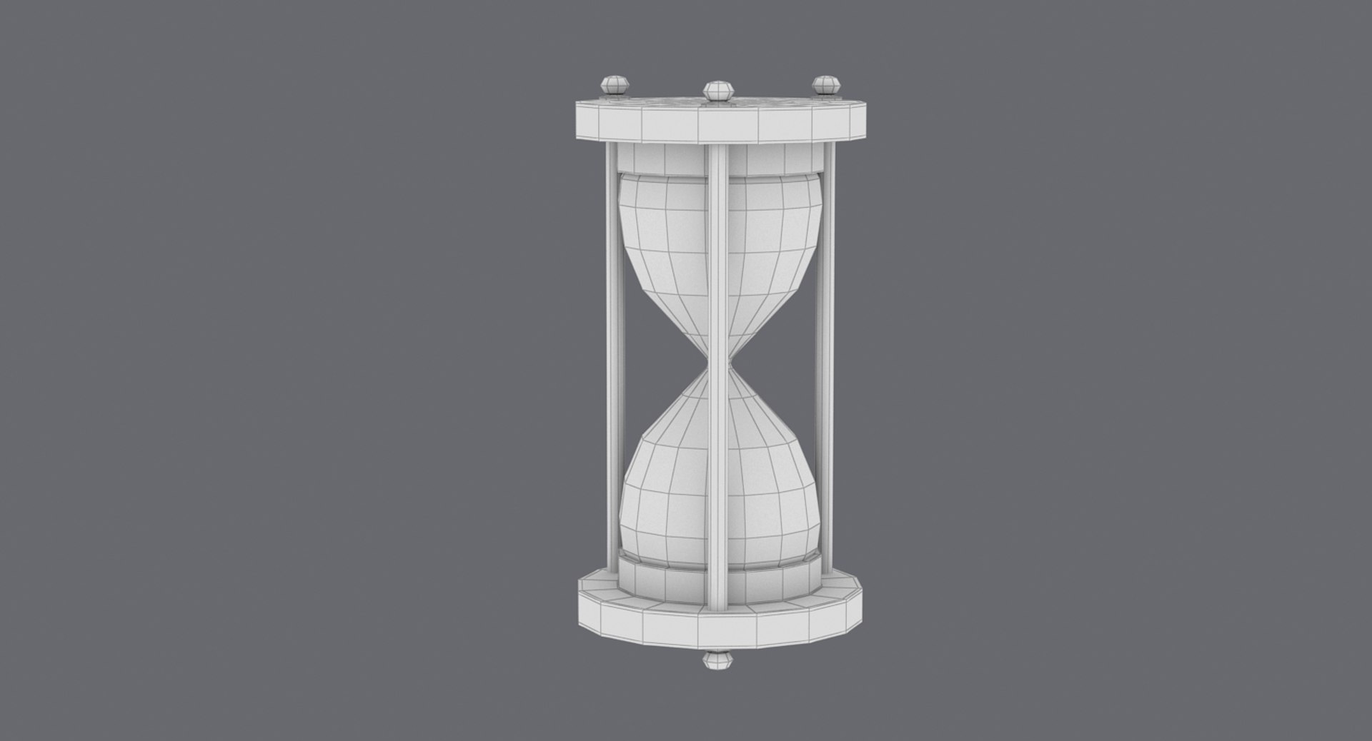 Hourglass Hour Glass 3d Model
