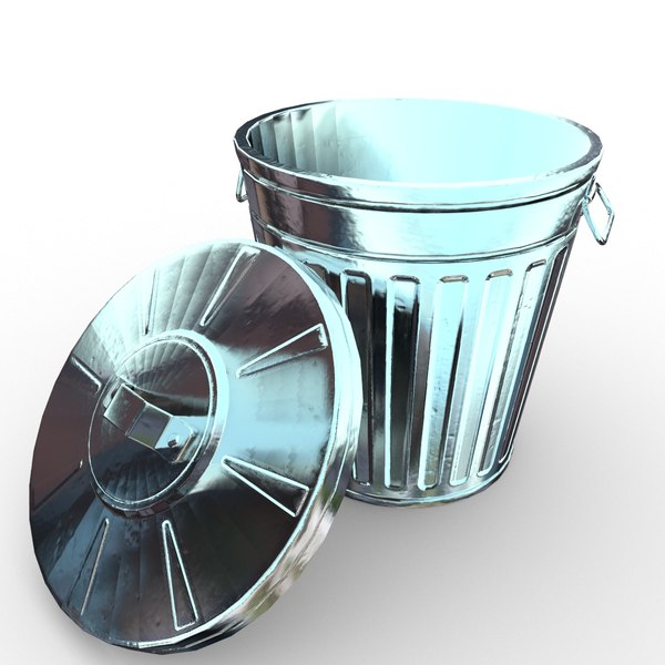 AutoCAD drawing Dustbin Models | TurboSquid