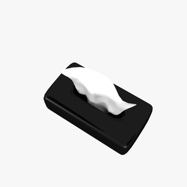 black tissue box 3d 3ds