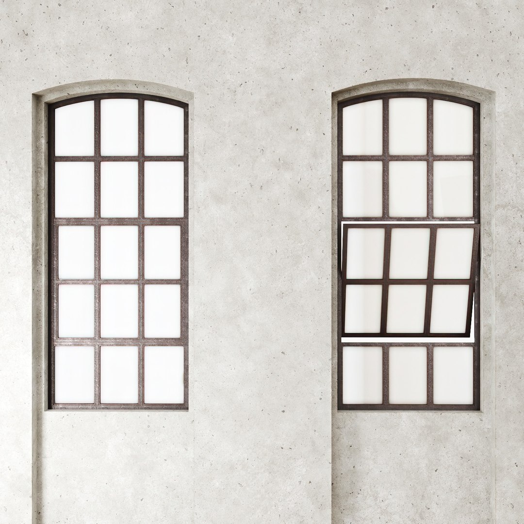 Loft Windows 3D Model - TurboSquid 1566524