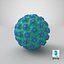 Human Papilloma Virus Hpv 3D Model - TurboSquid 1435820