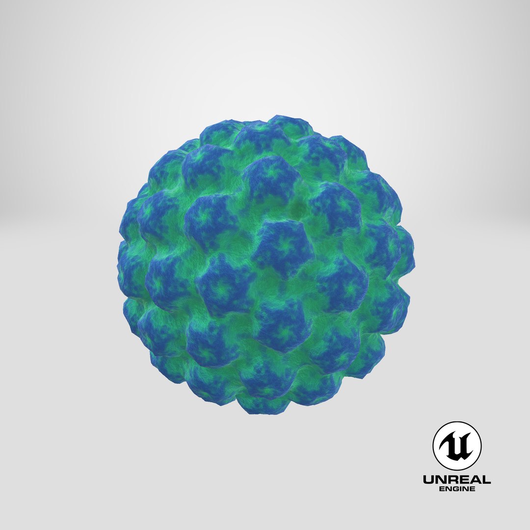 Human papilloma virus hpv 3D model - TurboSquid 1435820