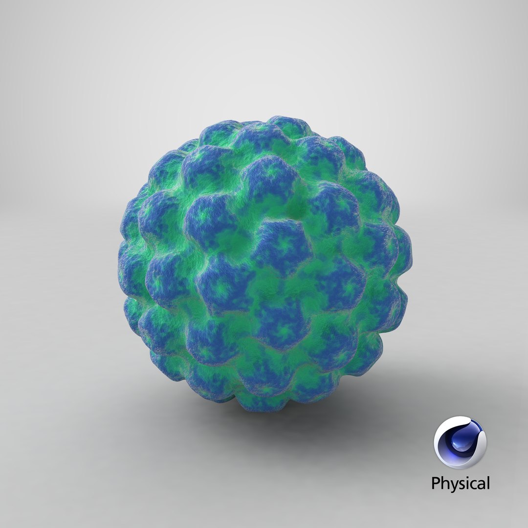 Human papilloma virus hpv 3D model - TurboSquid 1435820