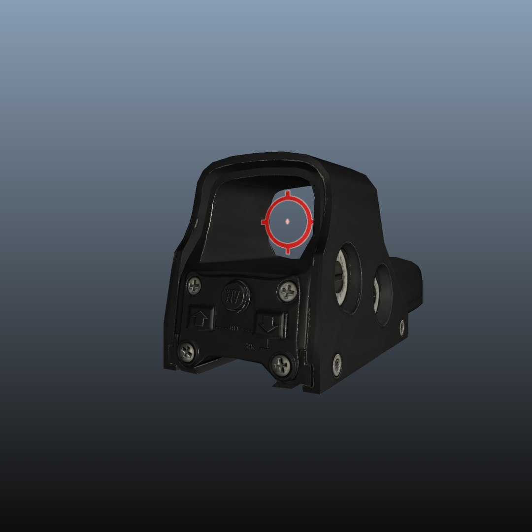 3d Model Of Eotech Sight