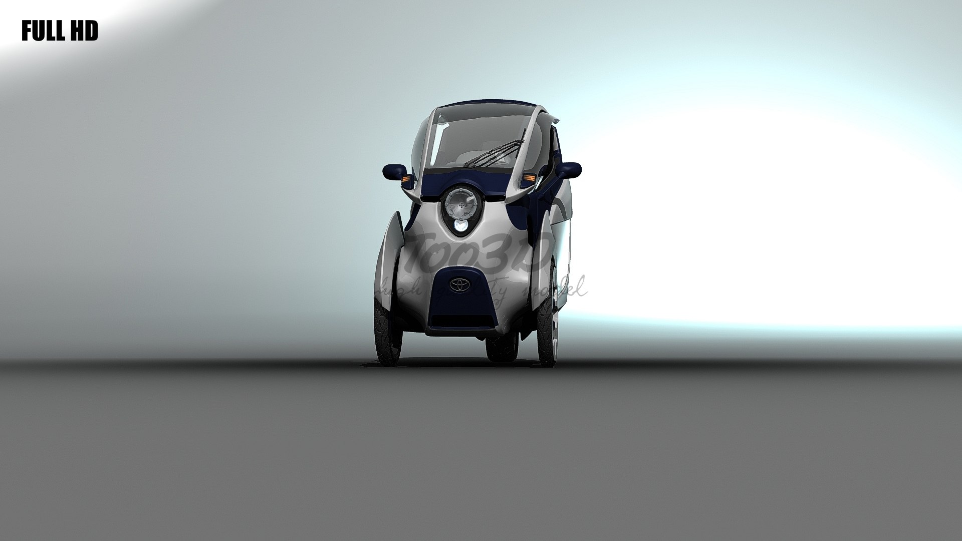 Toyota Iroad Vehicle 3d Model