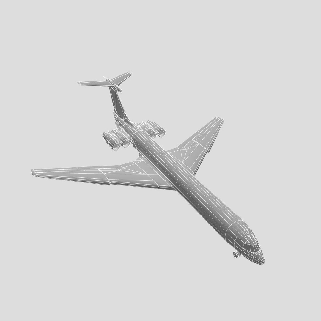 3d Ilyushin Afl Model